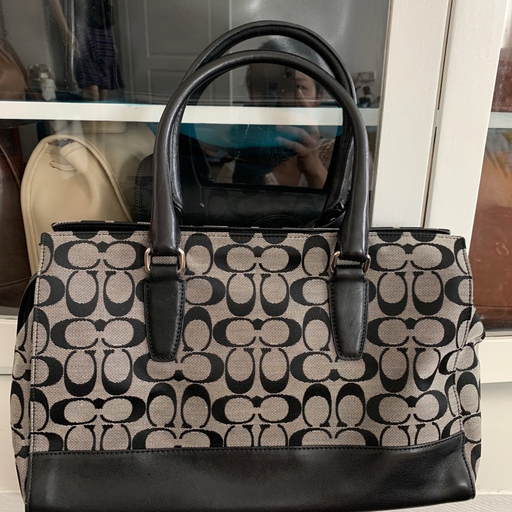 Coach Legacy Signature Chelsea Carryall 25371 - Gem